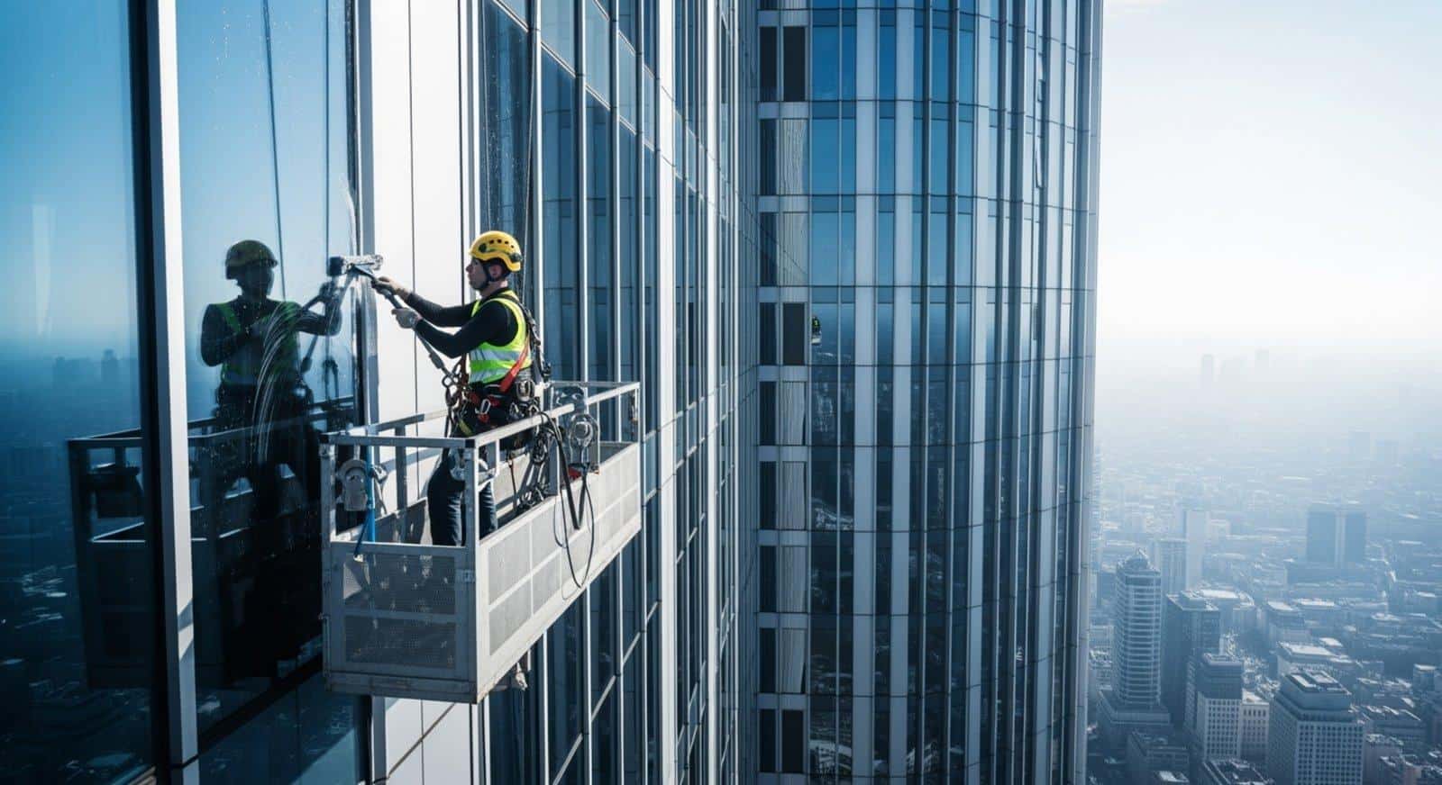 The Science Behind High-Level Window Cleaning for Skyscrapers | New ...